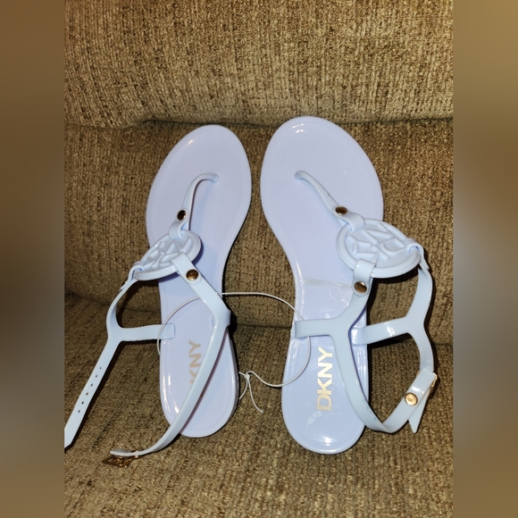 Dkny | Shoes | Dkny Periwinkle Blue Sandals | Poshmark